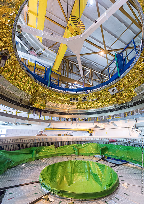 Ariane 5 and its Galileo satellites are prepared for December 12 ...